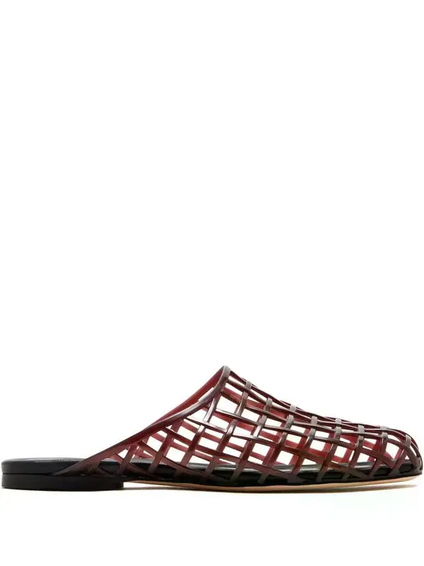 Vince Barcelona Lattice Mules - Brown
