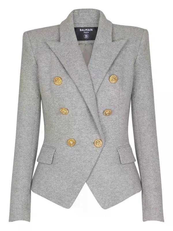 Balmain Six-button Knit Jacket