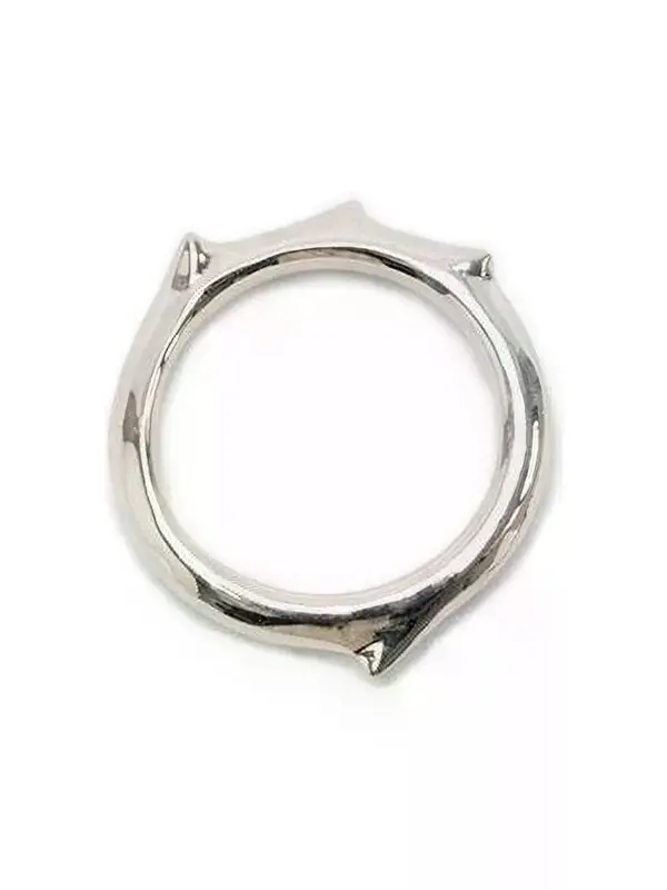 ANDRES GALLARDO Thorn-detail Ring - Silver