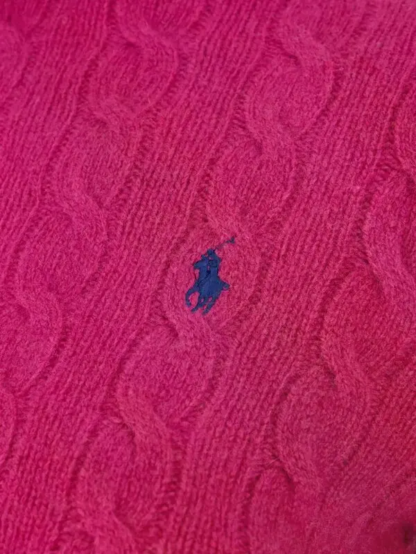 Polo Ralph Lauren Polo Pony-motif Cable-knit Sweater