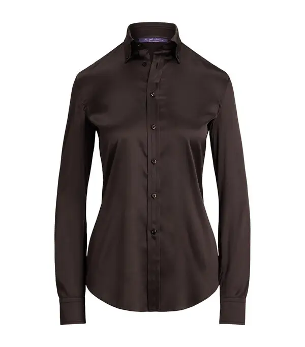 Ralph Lauren Silk-blend Cameron Shirt