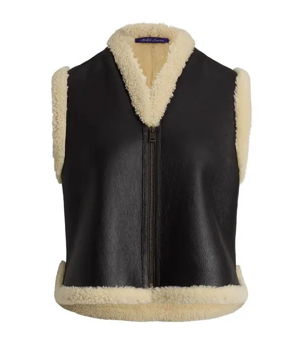 Ralph Lauren Shearling Gilet