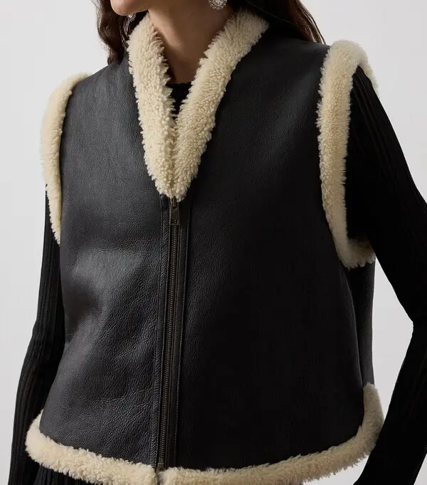 Ralph Lauren Shearling Gilet