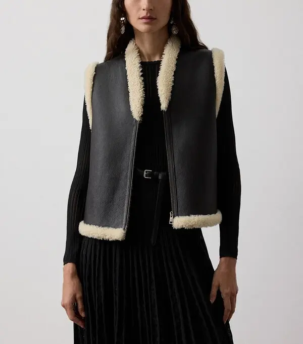 Ralph Lauren Shearling Gilet