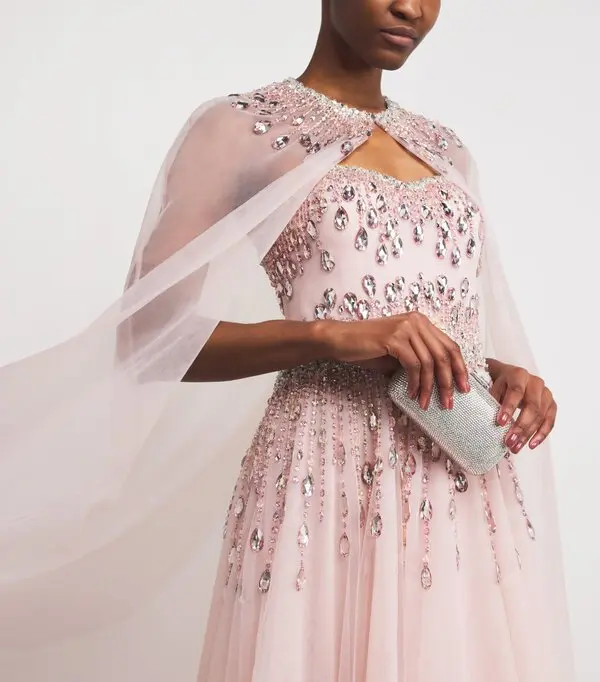 pamella roland evening dresses Ladivine Y038 Shine Fitted Evening Dress – Sparkly Gowns