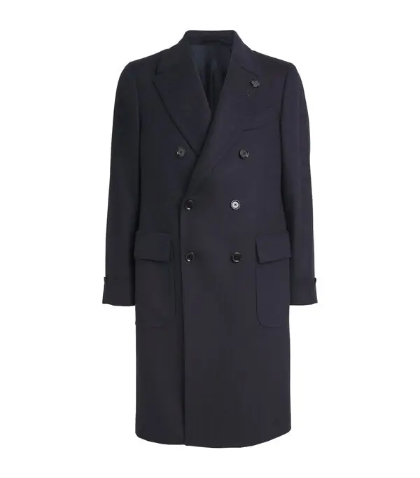 LARDINI Wool-cashmere Overcoat