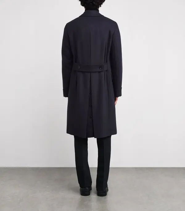 LARDINI Wool-cashmere Overcoat