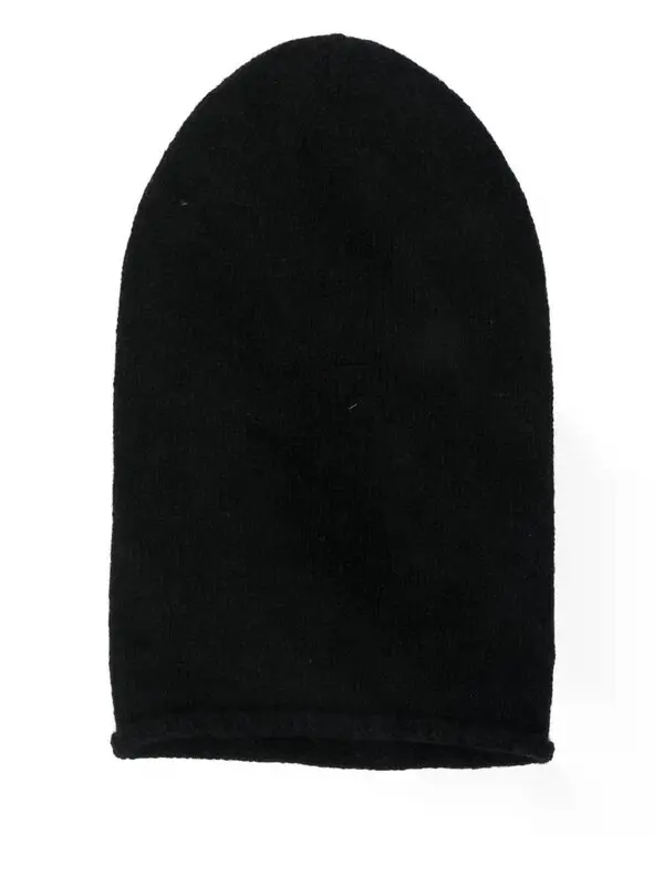 CENERE GB Knitted Beanie - Black