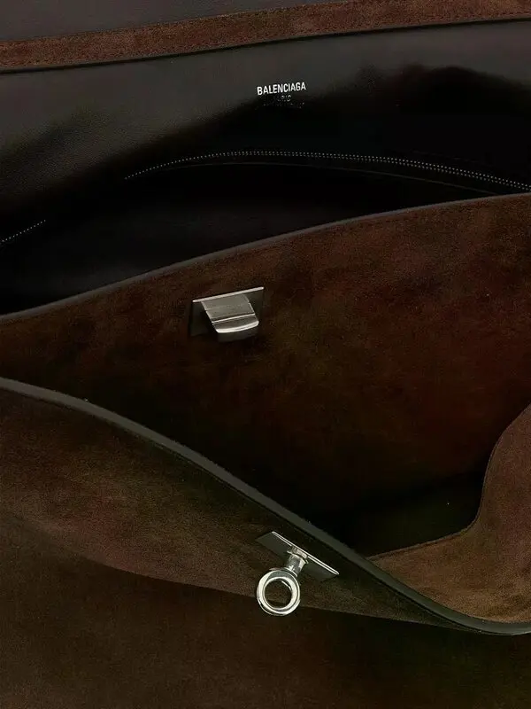 Balenciaga Large Rodeo Suede Tote