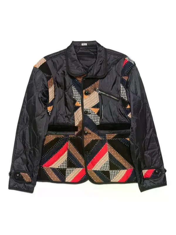 KHOKI Patchwork Zip Jacket
