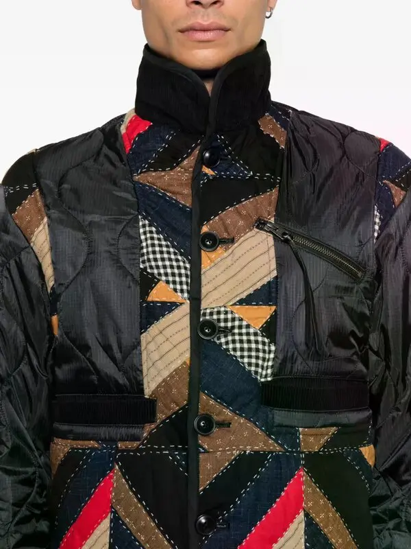 KHOKI Patchwork Zip Jacket