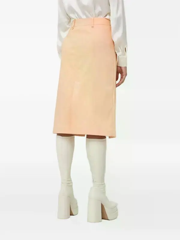 Patrizia Pepe Belted Wrap Midi Skirt