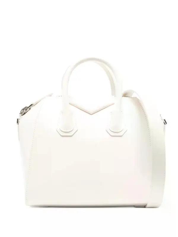 Givenchy Mini Antigona Leather Tote - White