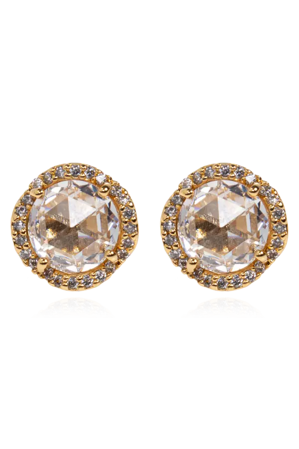 Kate Spade New York Stud Earrings With Crystal - Gold