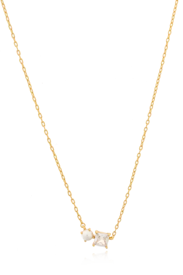 Kate Spade New York Geometric Pendant Necklace - Gold