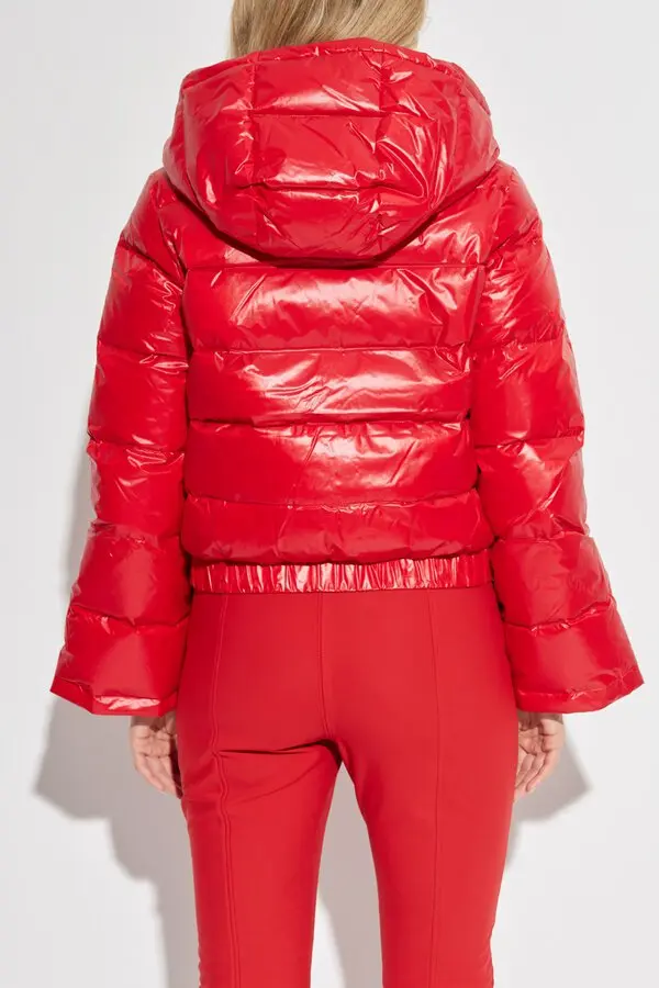 Perfect Moment Polar Flare Down Ski Jacket - Red