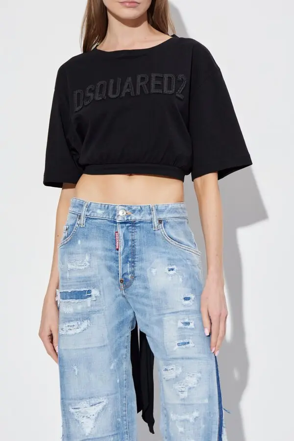 Dsquared2 Logo T-shirt With Sash