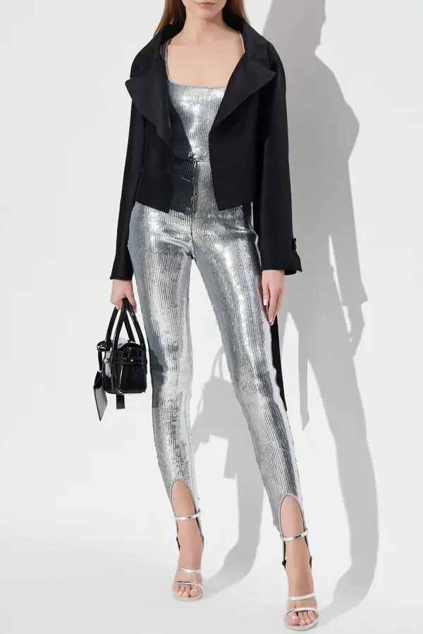 Dsquared2 Wool Cropped Blazer