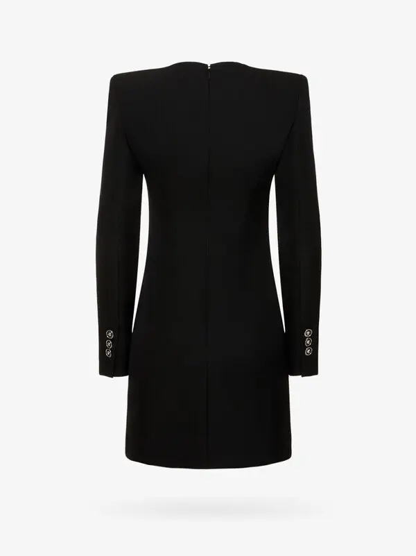 Versace Virgin Wool Mini Dress