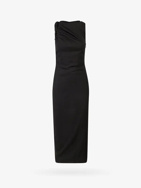 Versace Long Dress With Elastic Profile