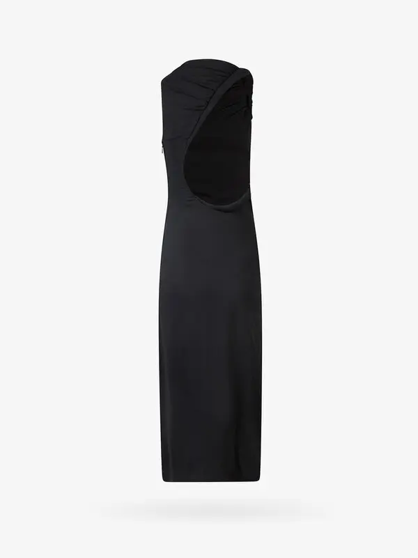 Versace Long Dress With Elastic Profile