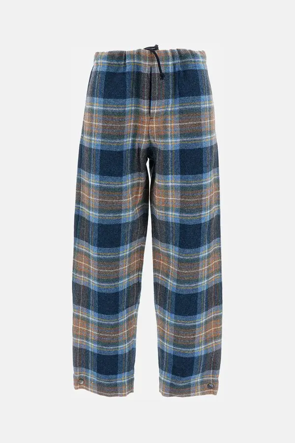 META CAMPANIA COLLECTIVE Tartan Wool Pants
