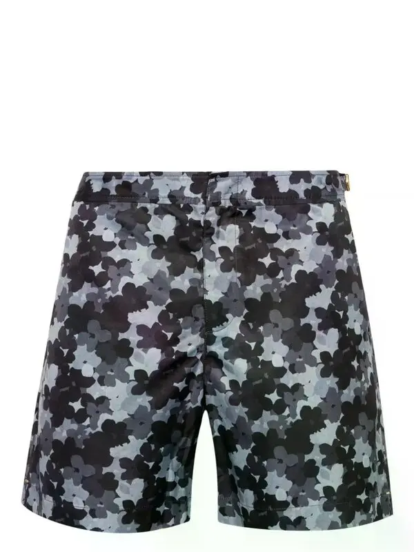 Orlebar Brown Bulldog Blossom Swim Shorts - Grey