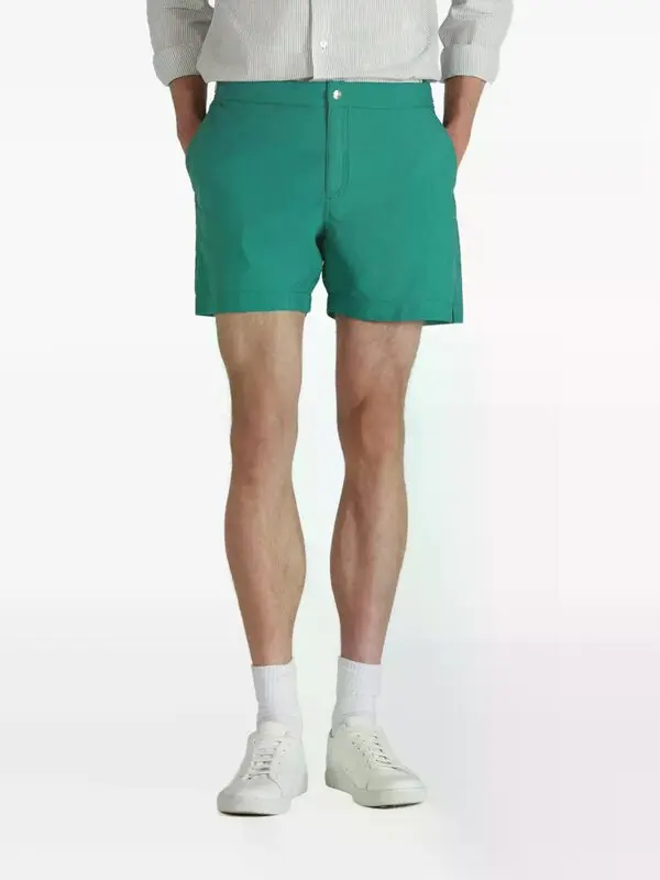 Incotex Logo-patch Swim Shorts