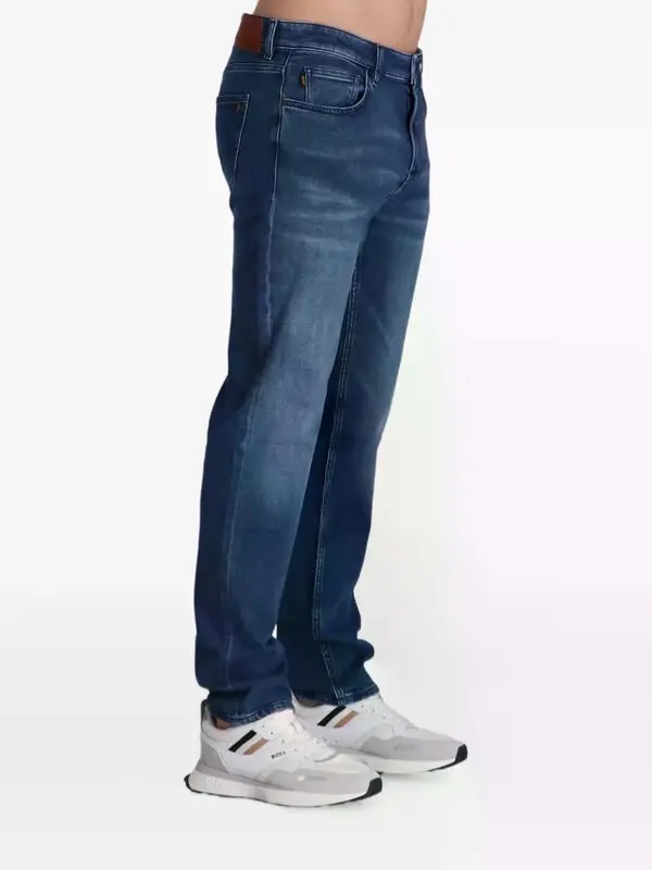 BOSS Jeans With Whiskering Effect