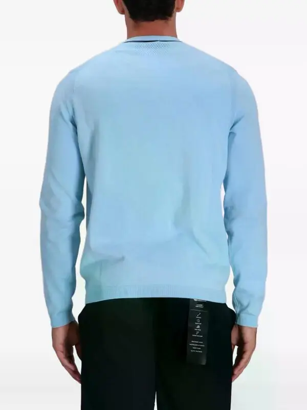 BOSS Logo-embroidered Cotton Sweater