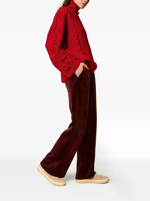TWINSET Chenille Trousers