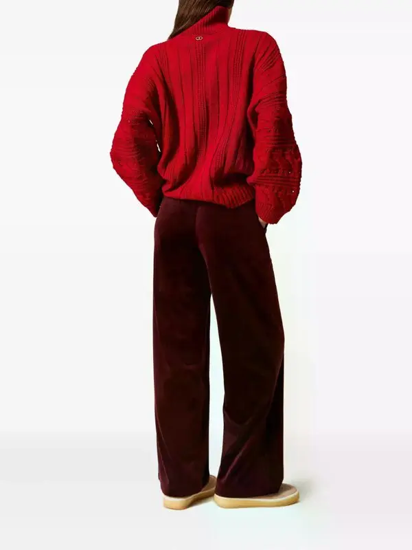 TWINSET Chenille Trousers