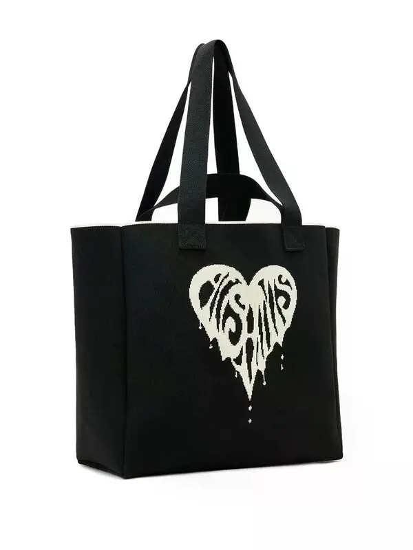 ALLSAINTS Large Izzy Heart-print Tote Bag