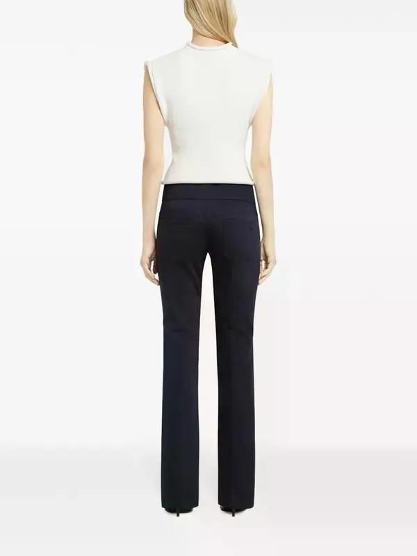 COURREGES Cropped Sleeveless Top - White
