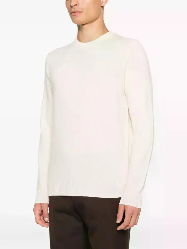 MC2 SAINT BARTH Regent Wool Sweater - Neutrals