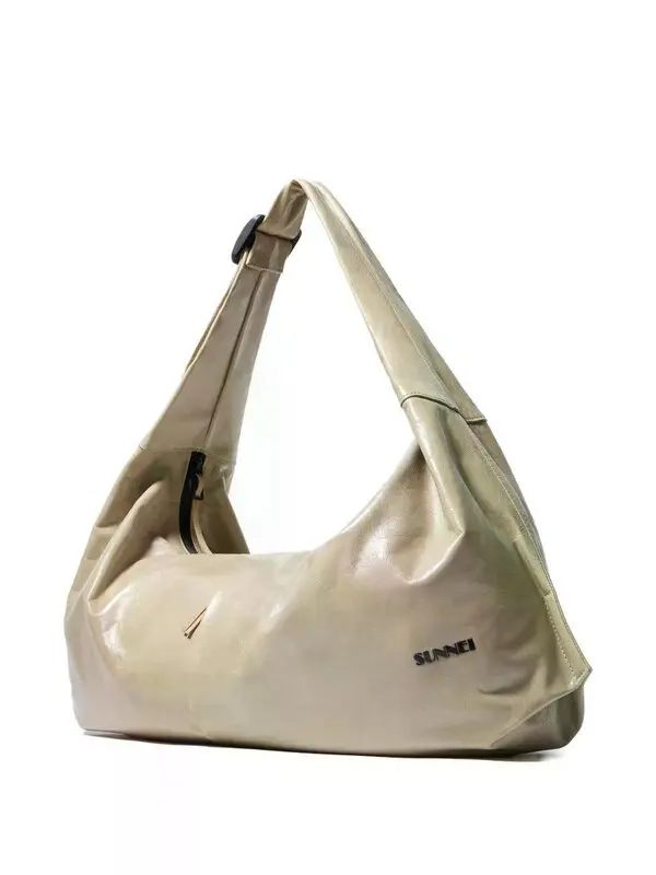 Sunnei Leather Shoulder Bag
