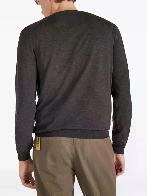 SLOWEAR V-neck Long Sleeve Sweater