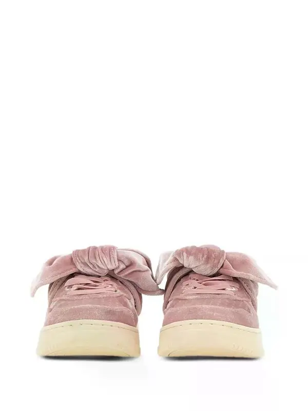 AUTRY Medalist Bow-detail Sneakers - Pink