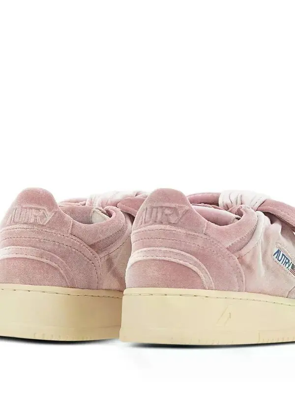 AUTRY Medalist Bow-detail Sneakers - Pink