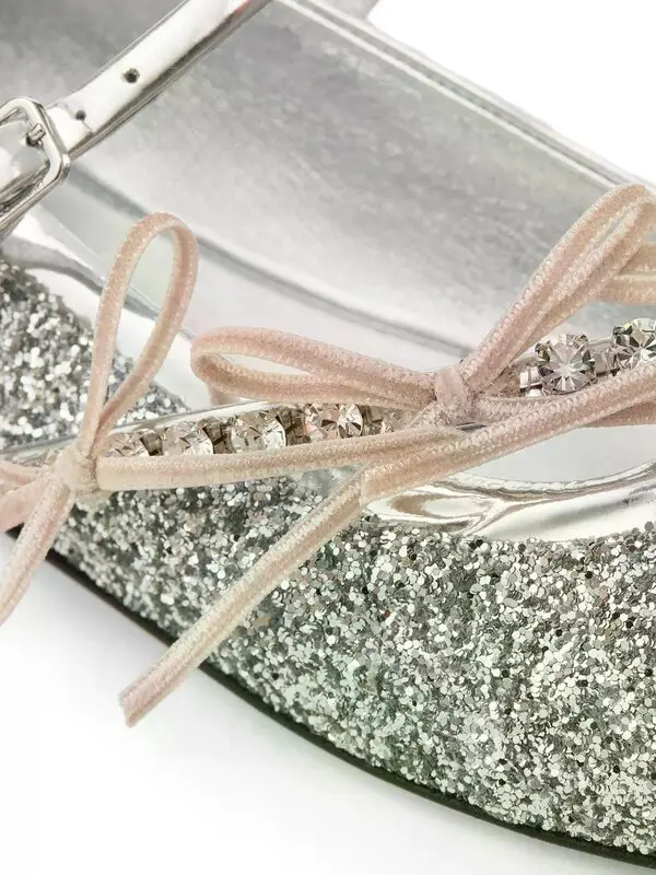 JIMMY CHOO Loli Ballerina Shoes