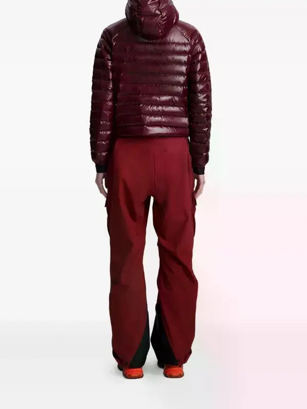 Aztech Mountain Hooded Down Jacket - Red