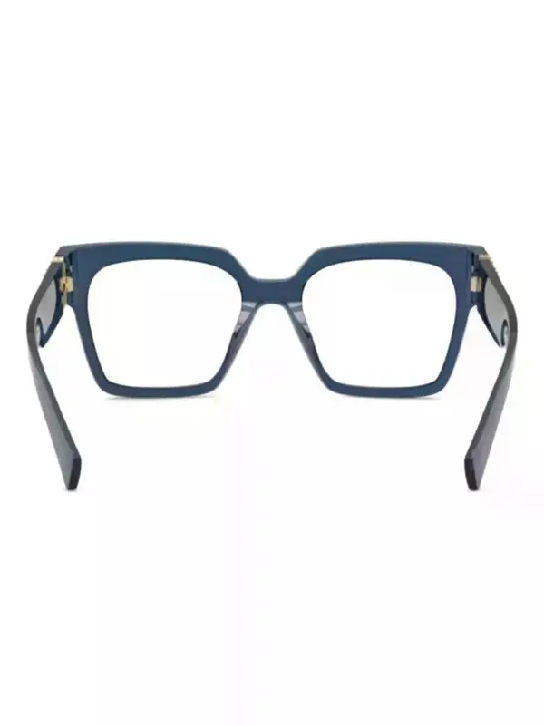 Miu Miu Square Frame Glasses With Logo Detail