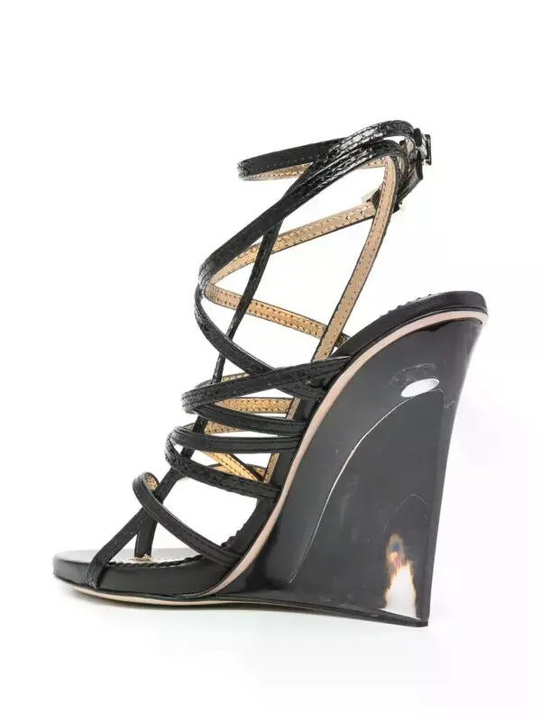 Dsquared2 Strappy Wedge Sandals