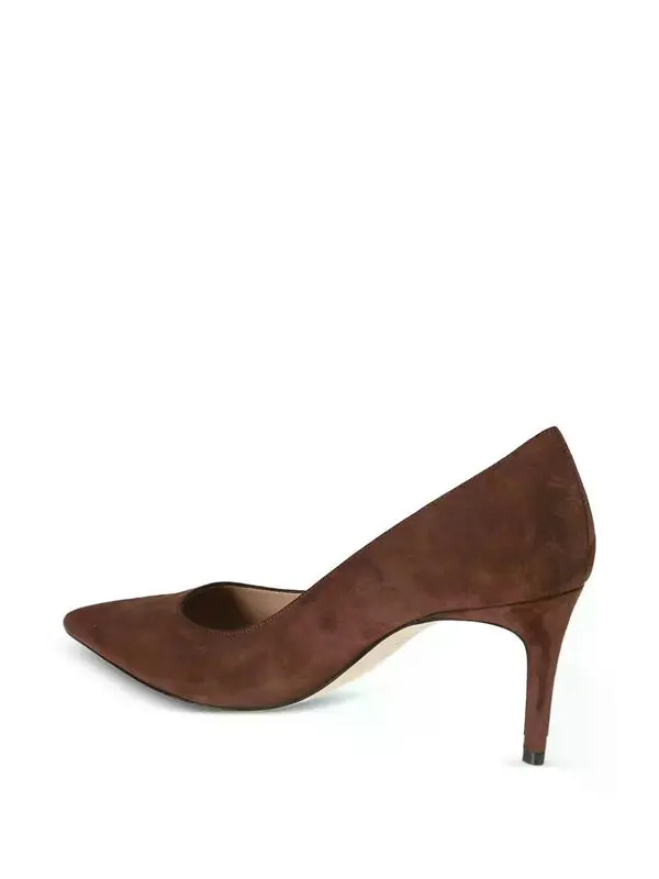 STUART WEITZMAN 75mm Power Pointed Pumps - Brown