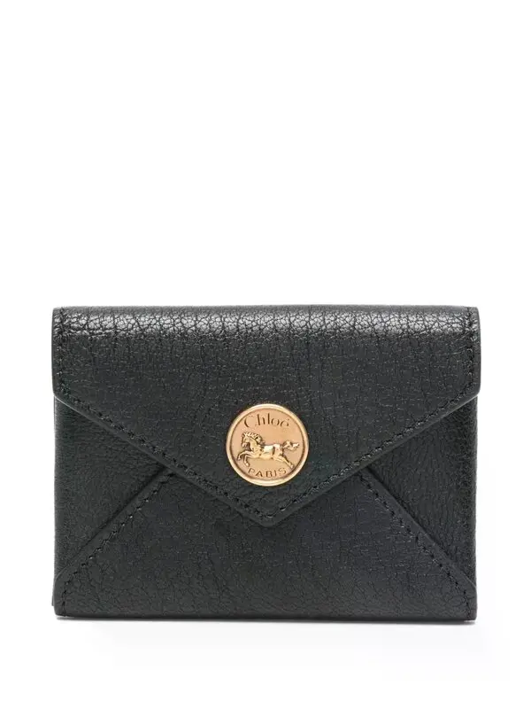 Chloé Textured Coin Purse - Black