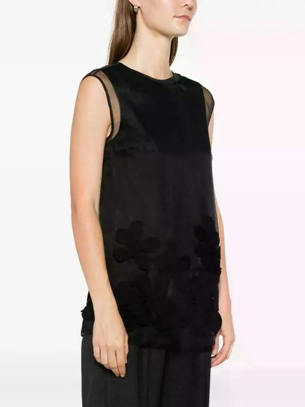 Liviana Conti Floral Detail Top