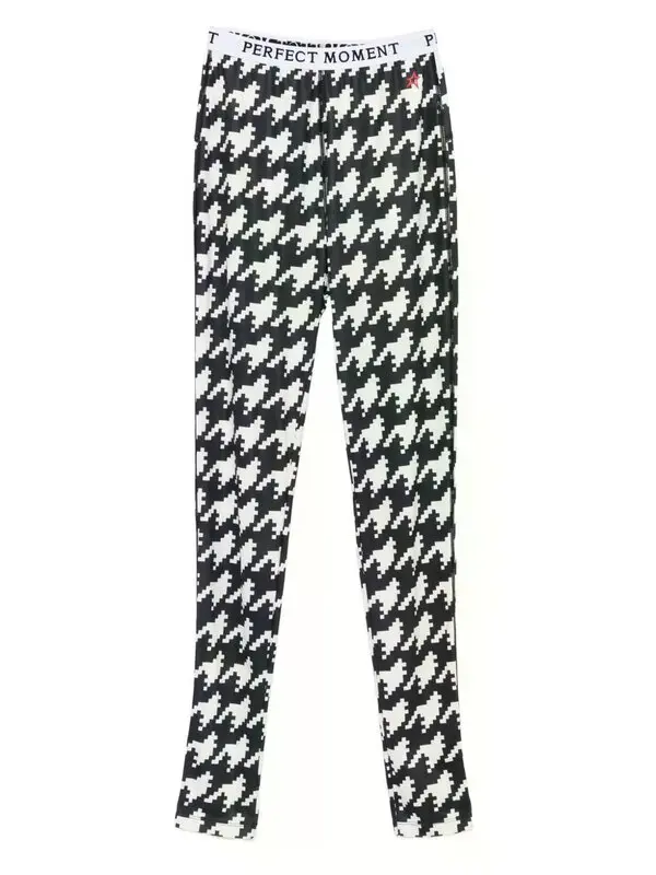 Perfect Moment Houndstooth-print Leggings