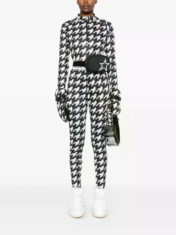Perfect Moment Houndstooth-print Leggings