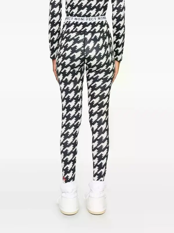 Perfect Moment Houndstooth-print Leggings