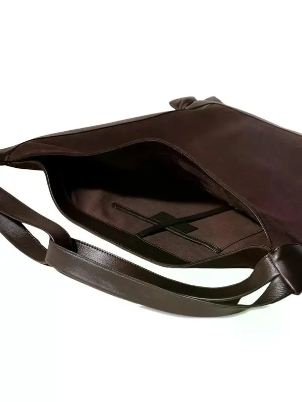 Hereu Cador Suede Knot Shoulder Bag